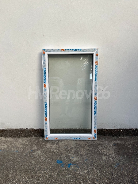 Châssis PVC 1 fixe - 65/115